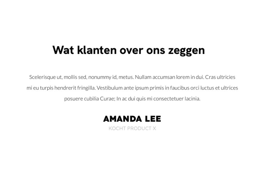 Over ons tekst schrijven, hoe doe je dat?